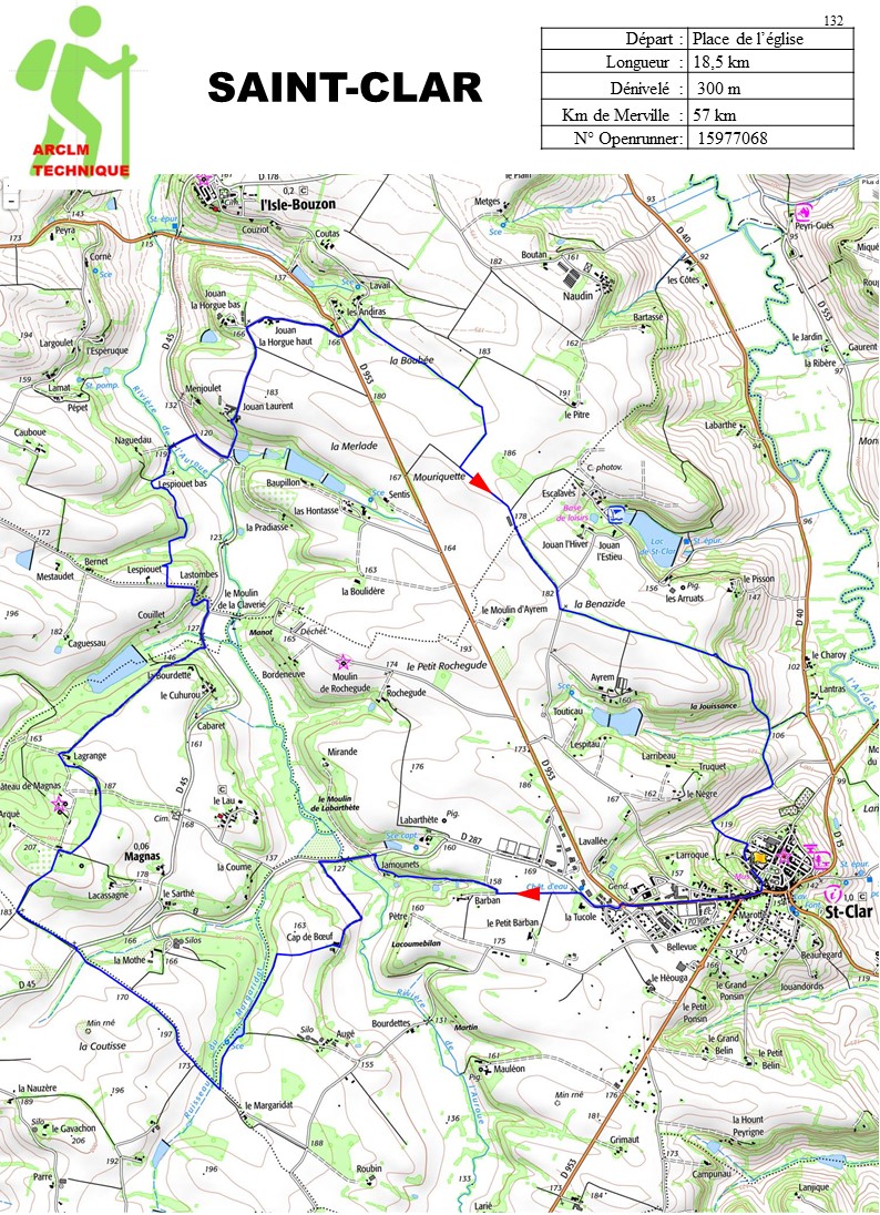 Randonnée à Saint-Clar - ARCLM